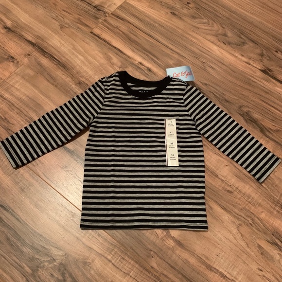 Cat & Jack | Shirts & Tops | Nwt Cat And Jack Boys Sz 2t Long Sleeve ...